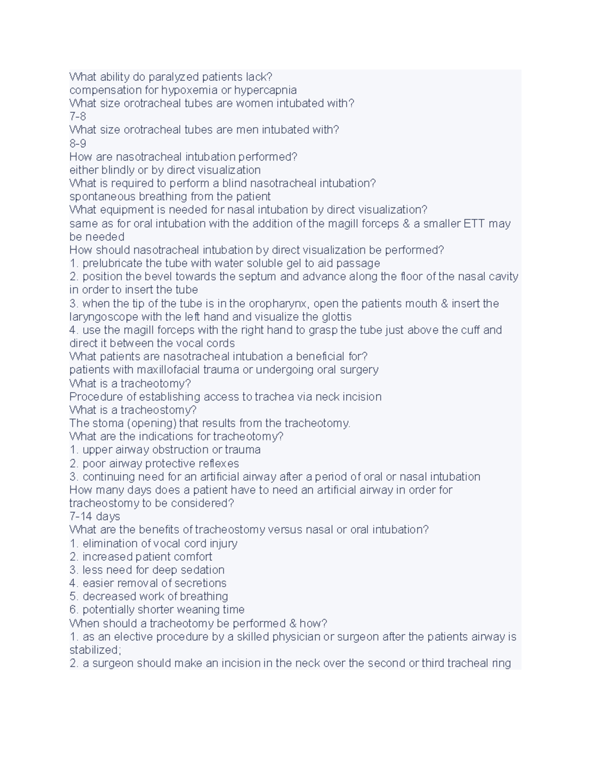 Rct set2 - Lecture notes for RCT II - What ability do paralyzed ...