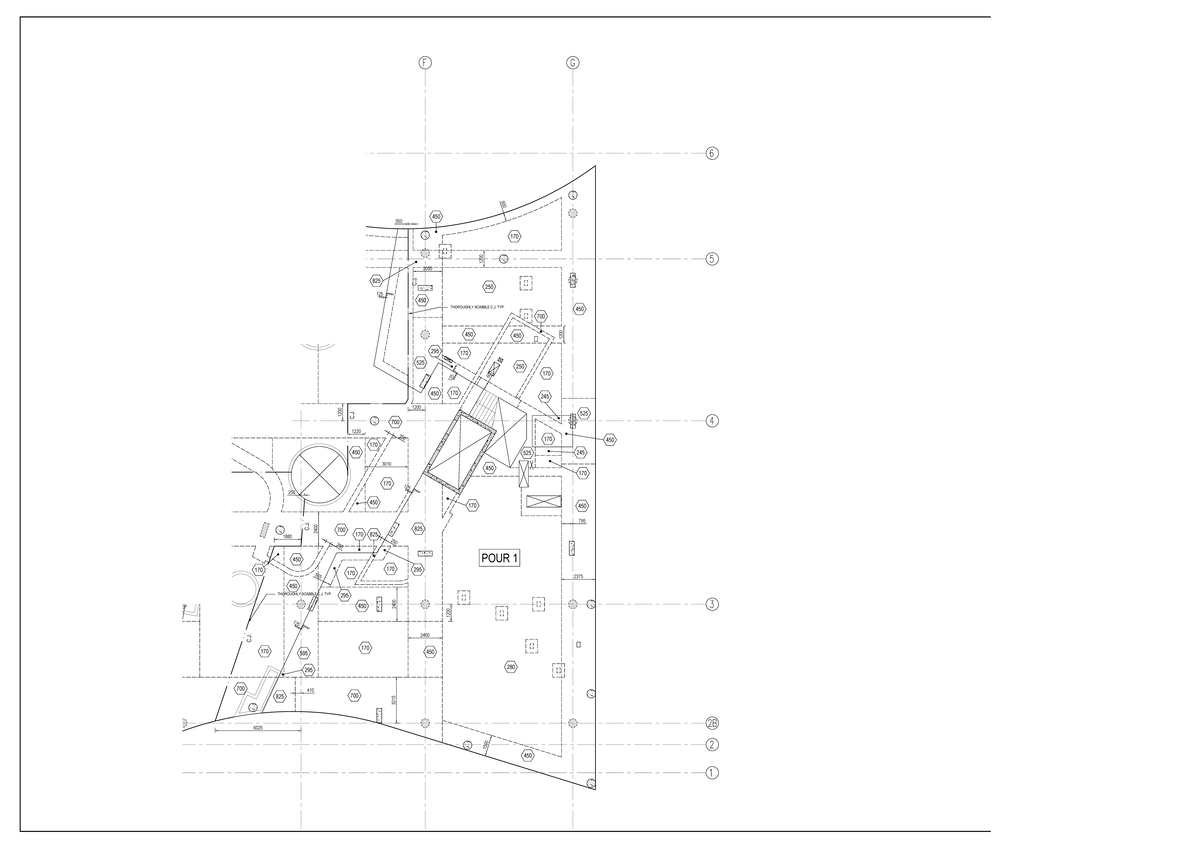 S055-01 L3-P1- Concrete Profiles - DENOTES SLAB EDGE DRAWING NOTES ...
