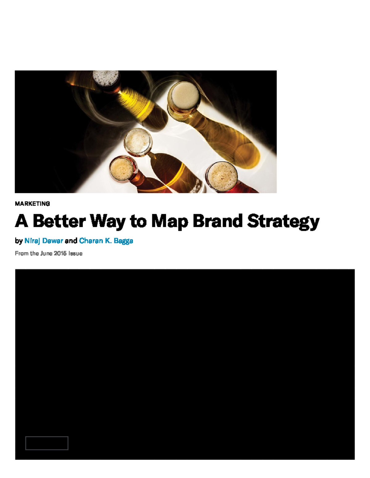 A Better Way to Map Brand Strategy - MARKETING A Better Way to Map ...