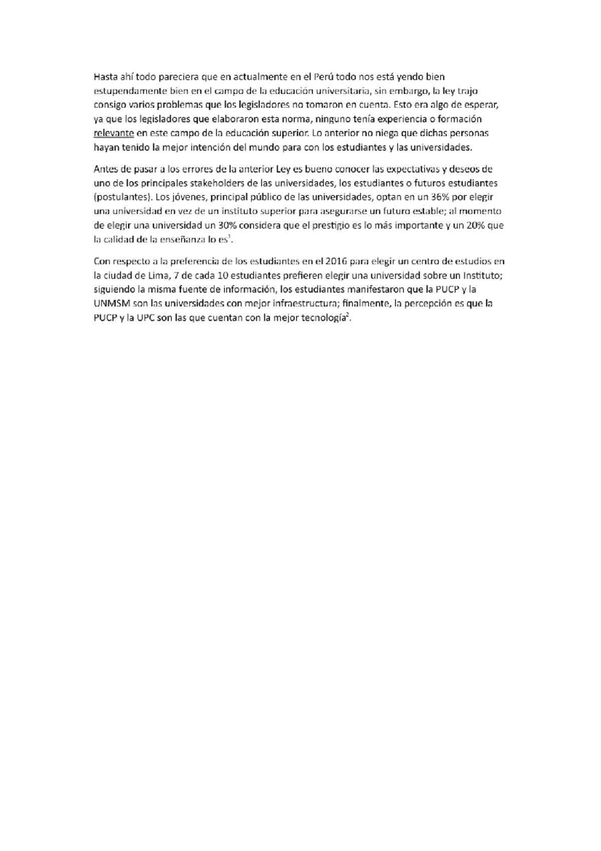 Analisis - abance - administracion bancaria - Studocu