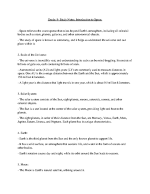 SNC1W Notes - Here are some study notes for your grade 9 science exam ...