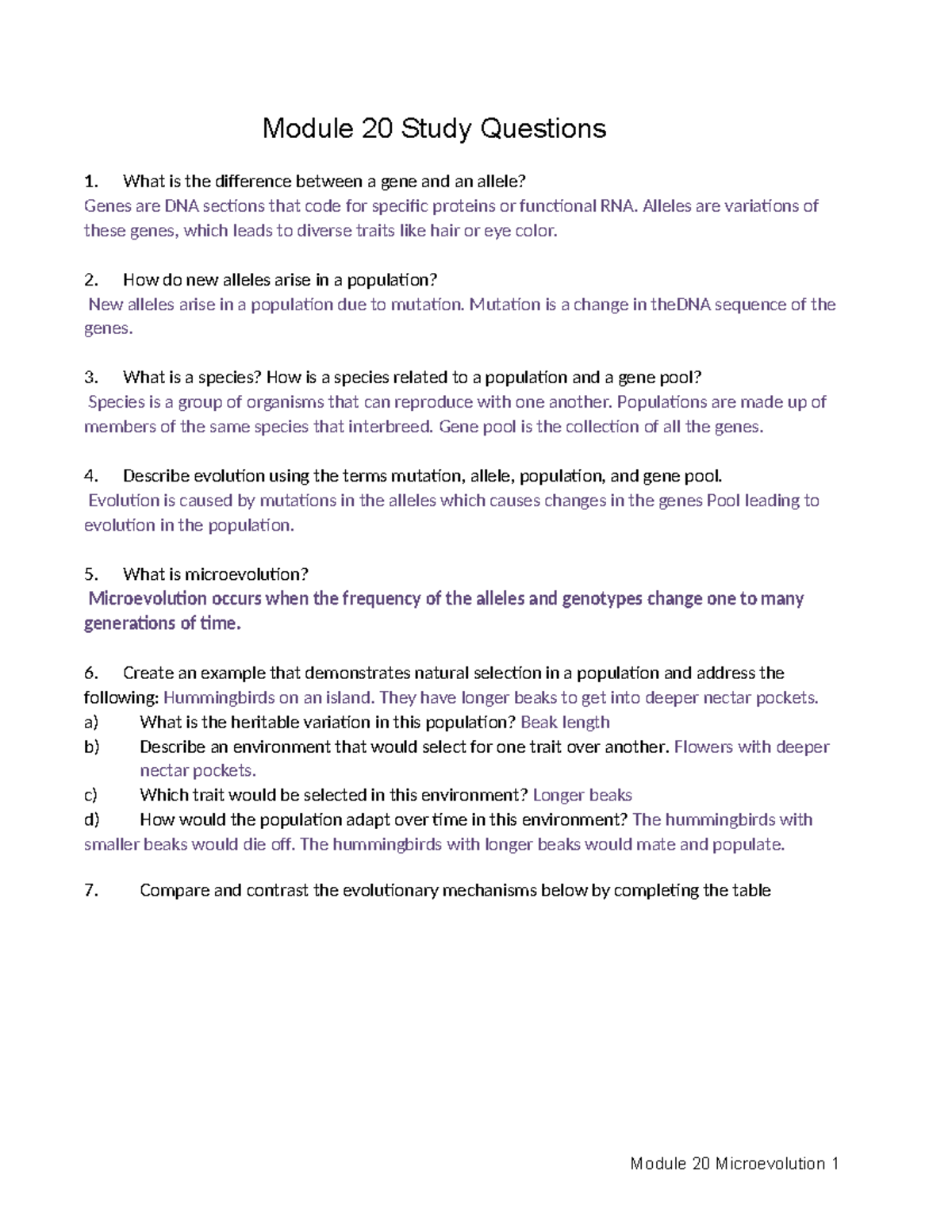 Module 20 Study Questions - Module 20 Study Questions 1. What is the ...