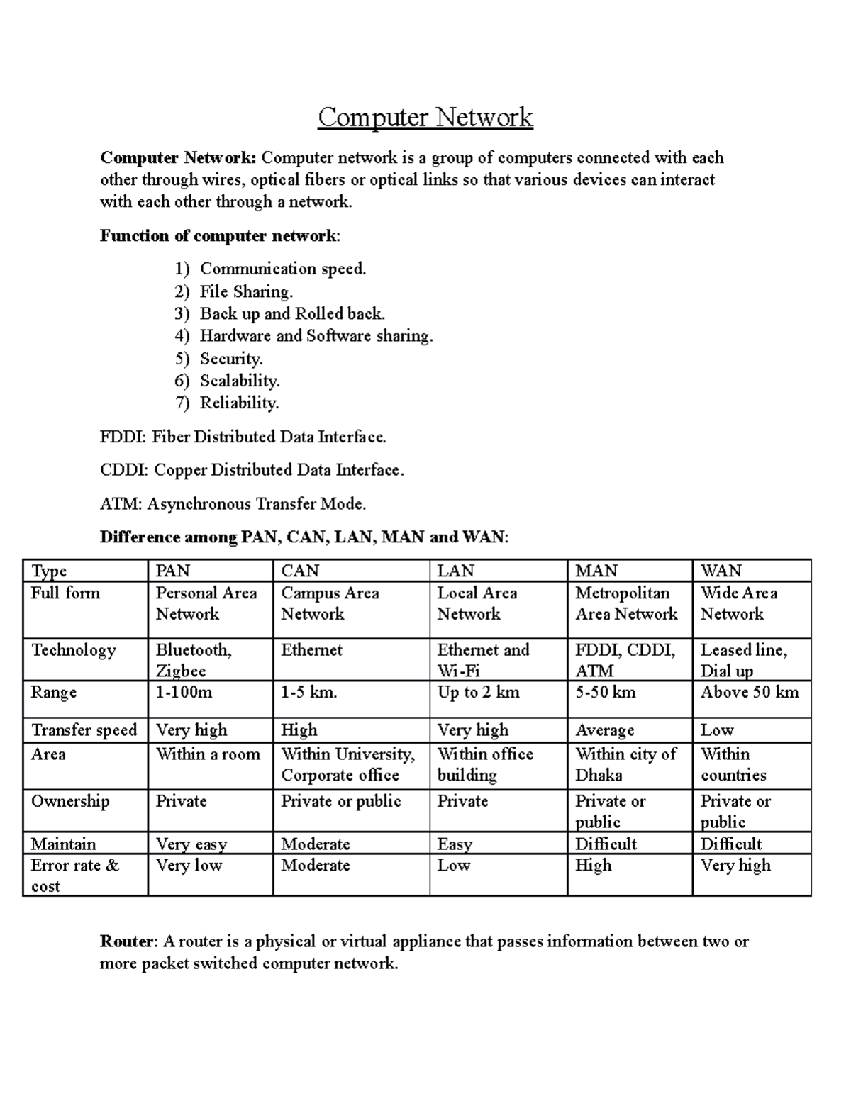 Computer-Network - Computer Network Computer Network: Computer network ...