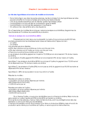 Chap 3 eco - introduction à l'économique chap 3 - Chapitre 3 : offre ...
