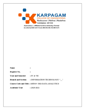 CCS332 App development - 2021 Reg - 1. Basics of Web and Mobile application development 1.1 of ...