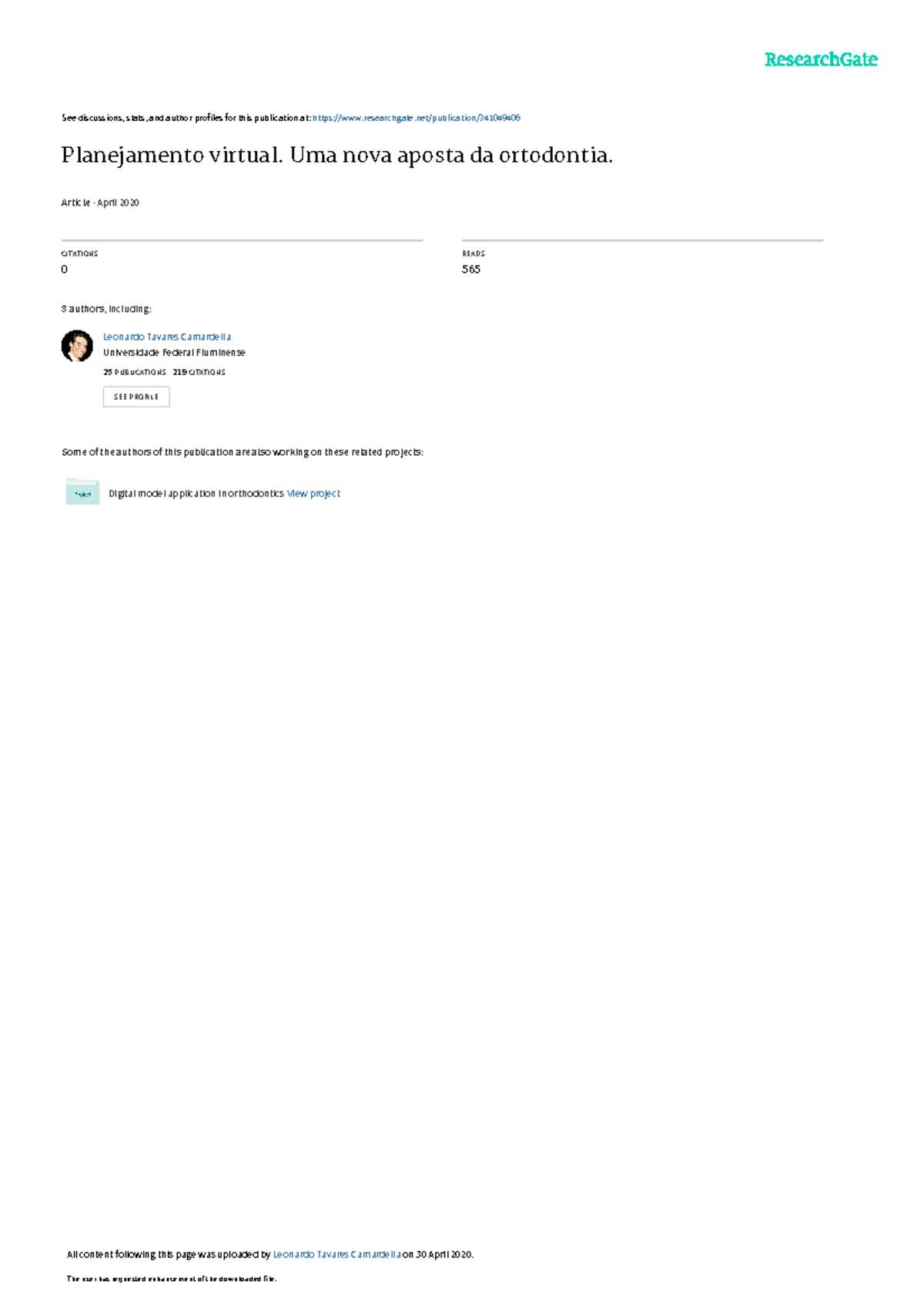 Revista SPOv 53-n2 Capa - See discussions, stats, and author profiles ...