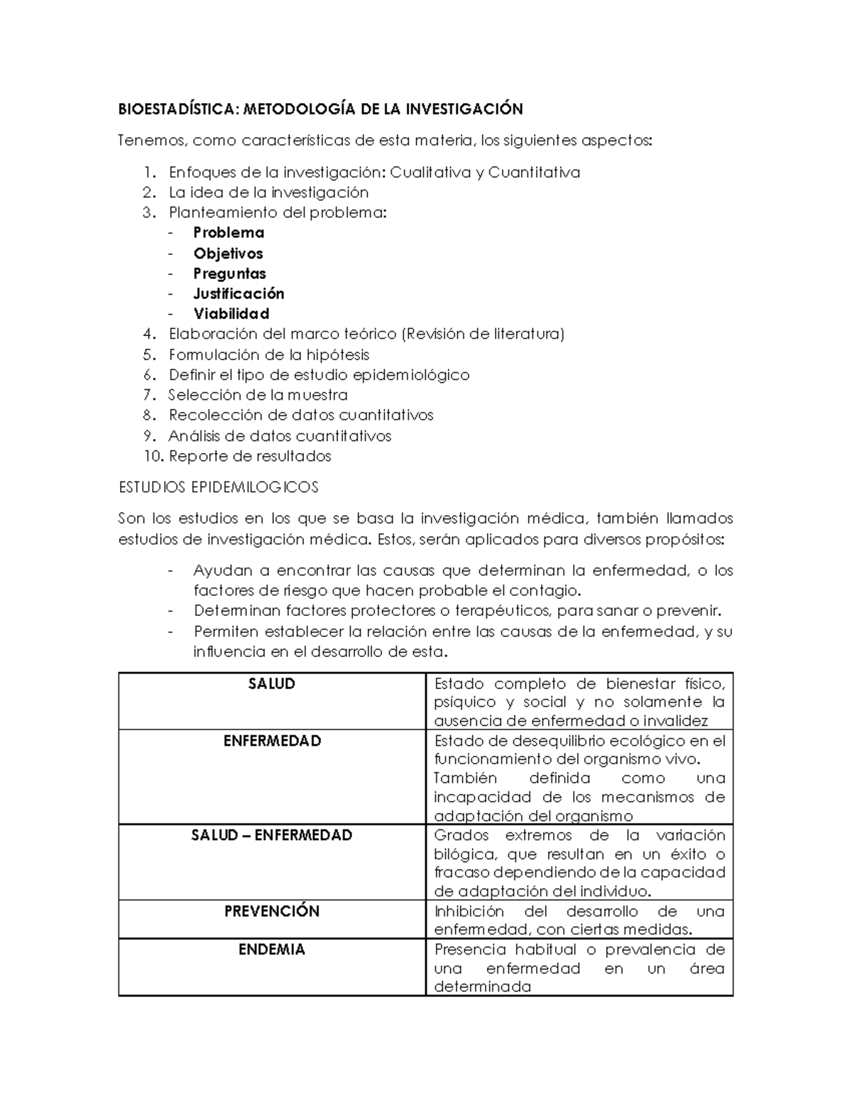 Metodologia de la Investigacion - Warning: TT: undefined function: 32 BIOESTADÍSTICA ...