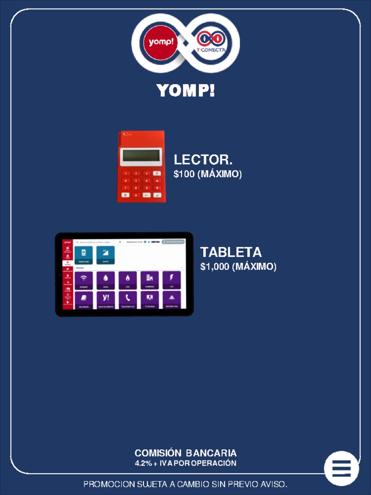 YOMP - Marketing Personal Y Corporativo - PROMOCION SUJETA A CAMBIO SIN ...