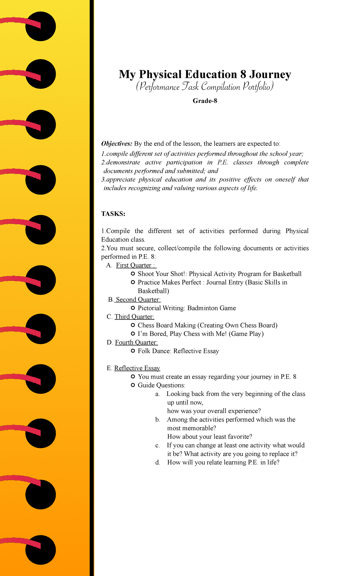 Final- Portfolio (bercero, hygeia) - My Physical Education 8 Journey ...
