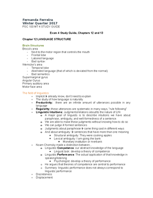 PSC 100 DAY 22 - Levels of Processing - Cognitive Psych 100 Classical ...