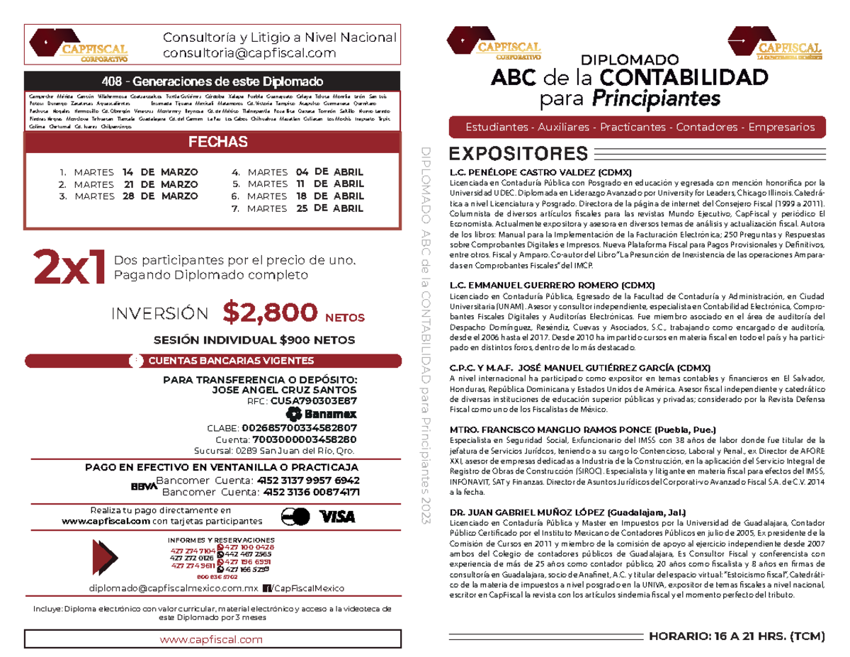 Diplomado ABC DE LA Contabilidad SD - DIPLOMADO ABC de la CONTABILIDAD ...