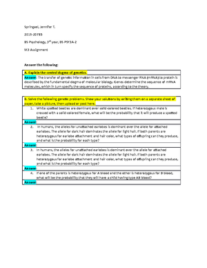 Springael M4 Pre Task - Zoology Lecture about Mitosis and cells ...