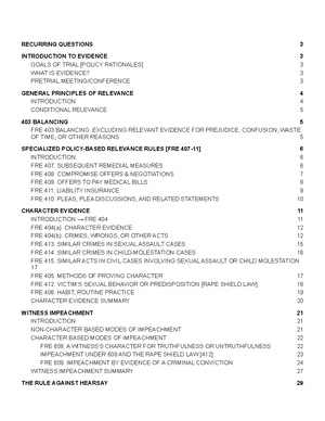 Evidence Problems - Evidence Problems RELEVANCE Rule 401: Probativeness ...