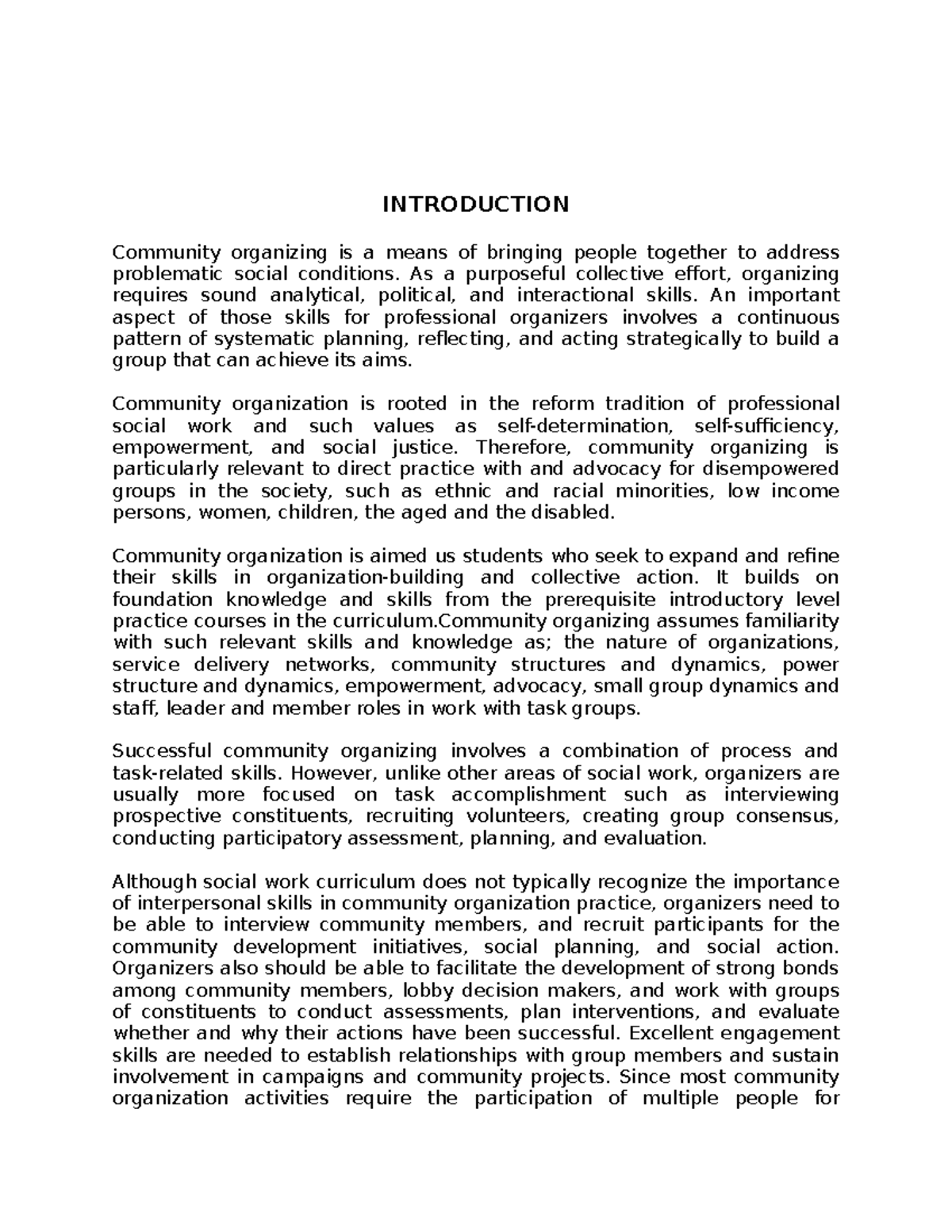 Introduction-fi2 - Just an Introduction only. - INTRODUCTION Community ...