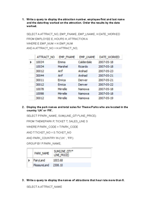 Lab 9 ict200 - EXERCISE a) Add new column STUD_ADDRESS VARCHAR (50) in ...