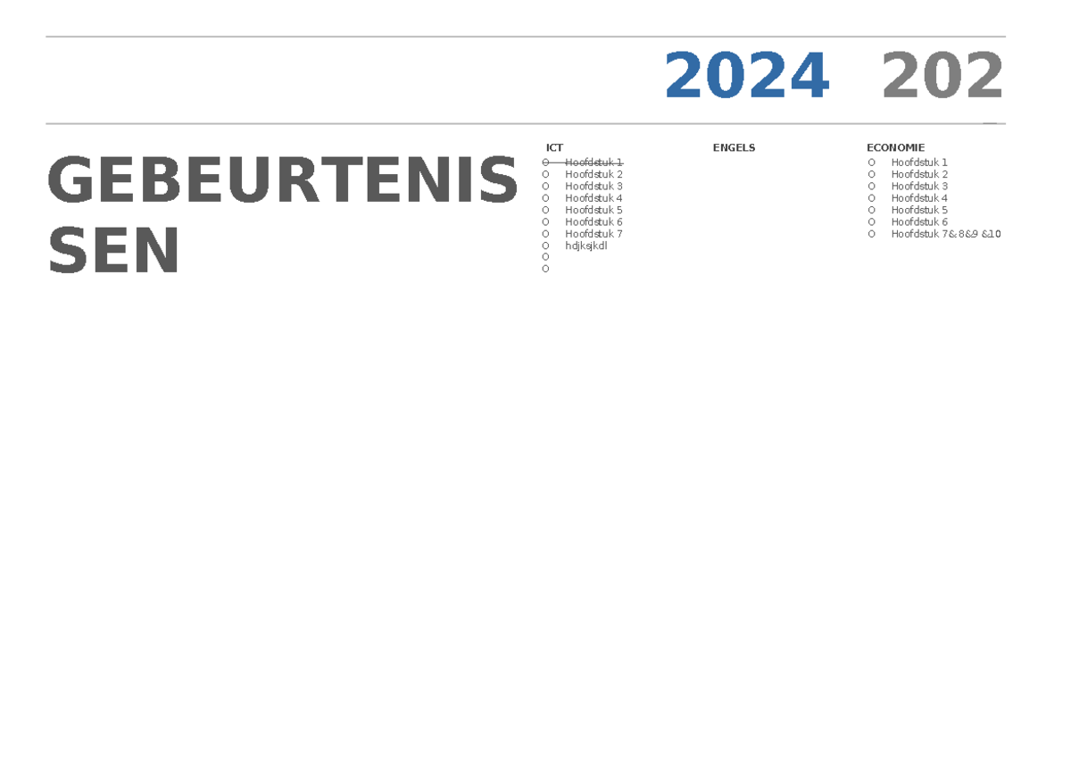 examenplanning 2024 - Enterprise Resource Planning - 2024 202 4 ...