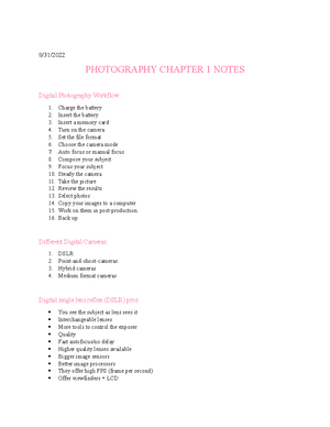 PHO 175 Final Paper - Hammelef 1 Olivia Hammelef Professor McGreevy ...