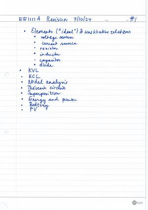 EE1111A Project hands-on activity sheet Arduino Sensor LED control - Project hands-on activity ...