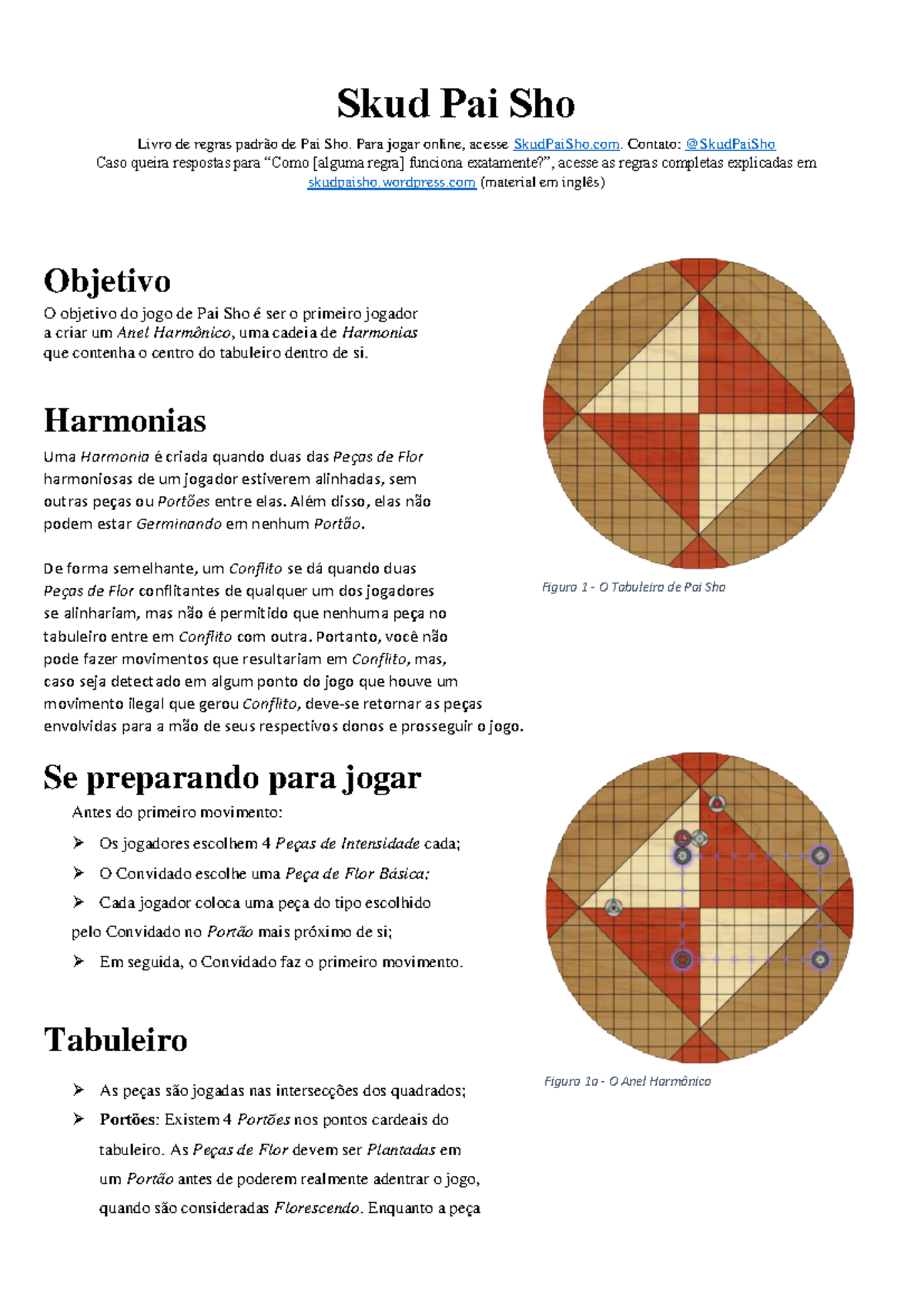 Skud Pai Sho PT-BR - Asasd - Skud Pai Sho Livro de regras padrão de Pai ...