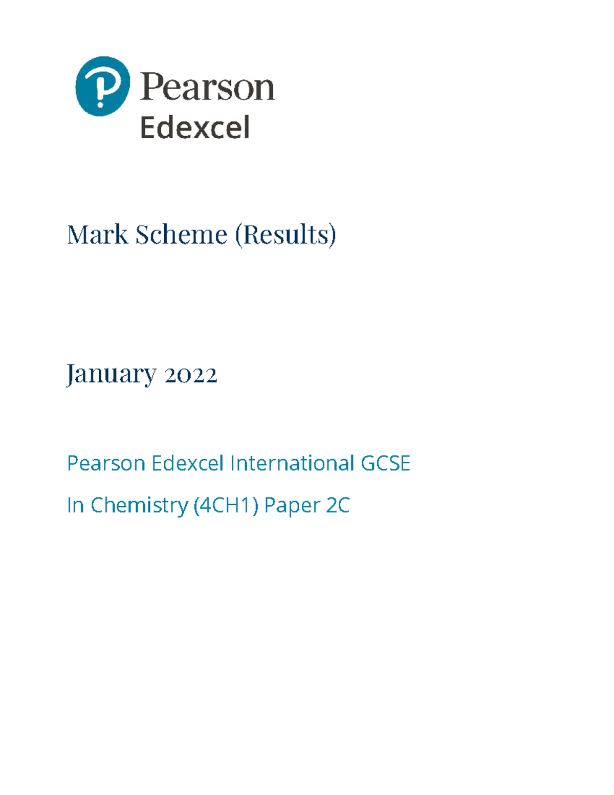 4CH1 2C rms 20220303 - Past papers Edexcel ordinary level international ...