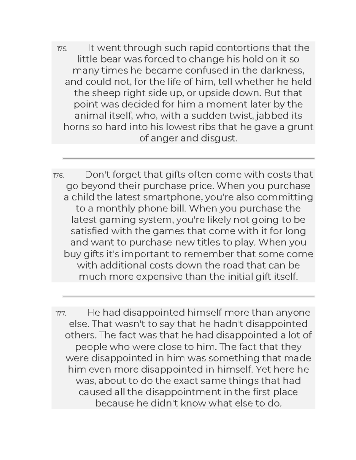 She has seen this scene before-53 - 175. It went through such rapid ...