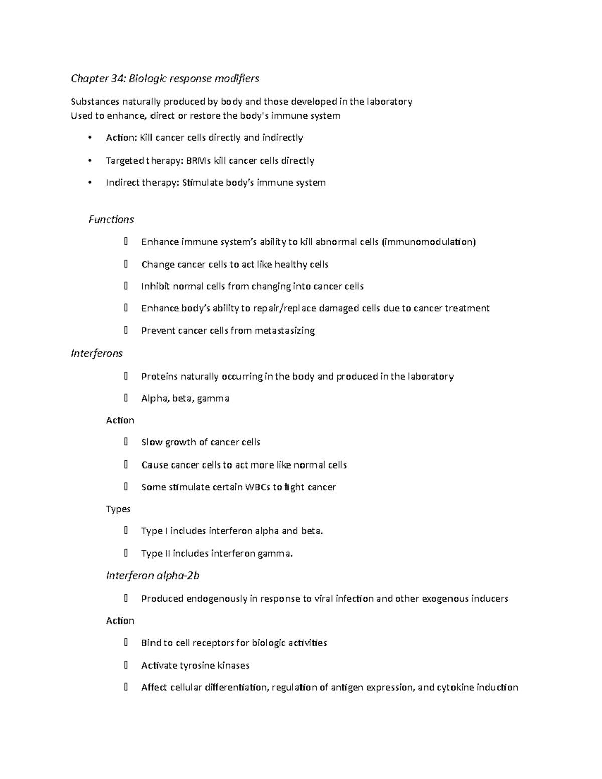 CH34 Biologic response modifiers - Chapter 34: Biologic response ...