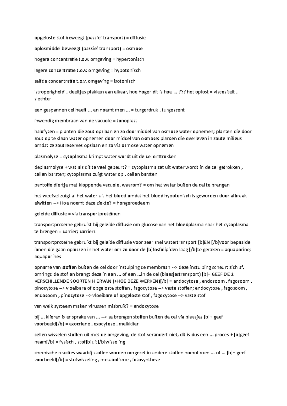 Opgeloste Stof
