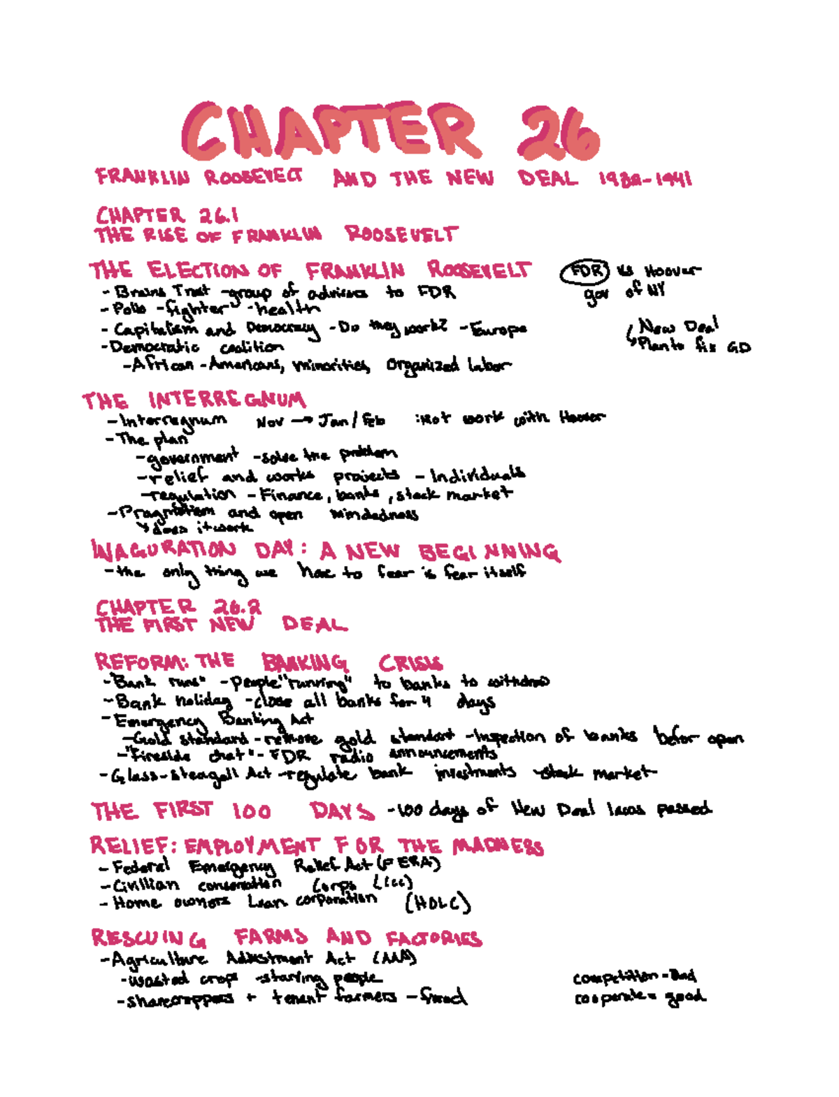 Ch 26 - Good lecture notes with lots of information - CUAPTER 2b ...
