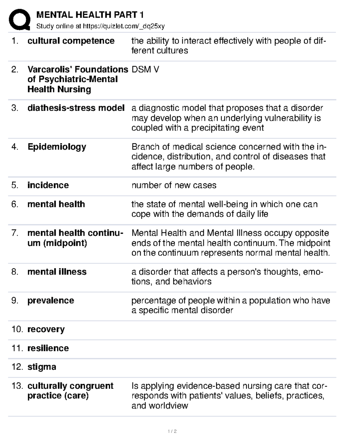 73e2fed4 671e 4e5e b5f7 4f7b09dcf373 - MENTAL HEALTH PART 1 Study ...