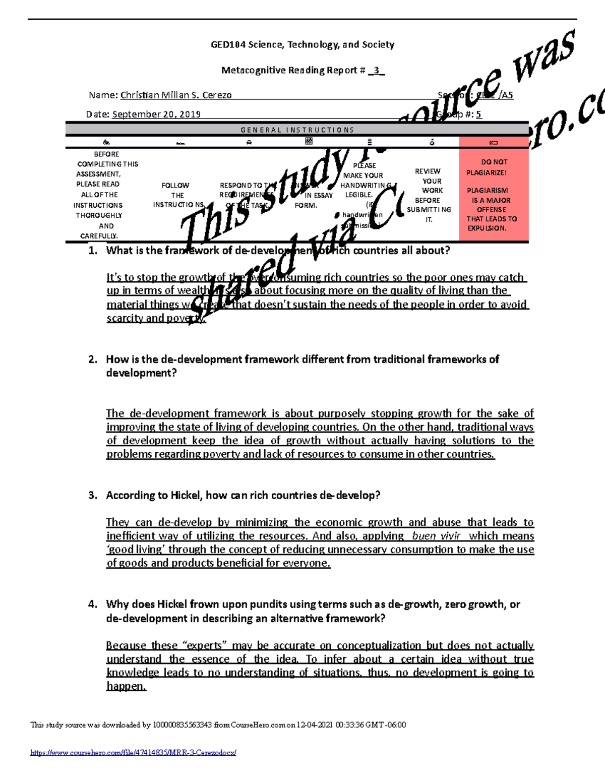 MRR 3 Cerezo dddddddd added sss sse dddd ddddd - GED104 Science ...