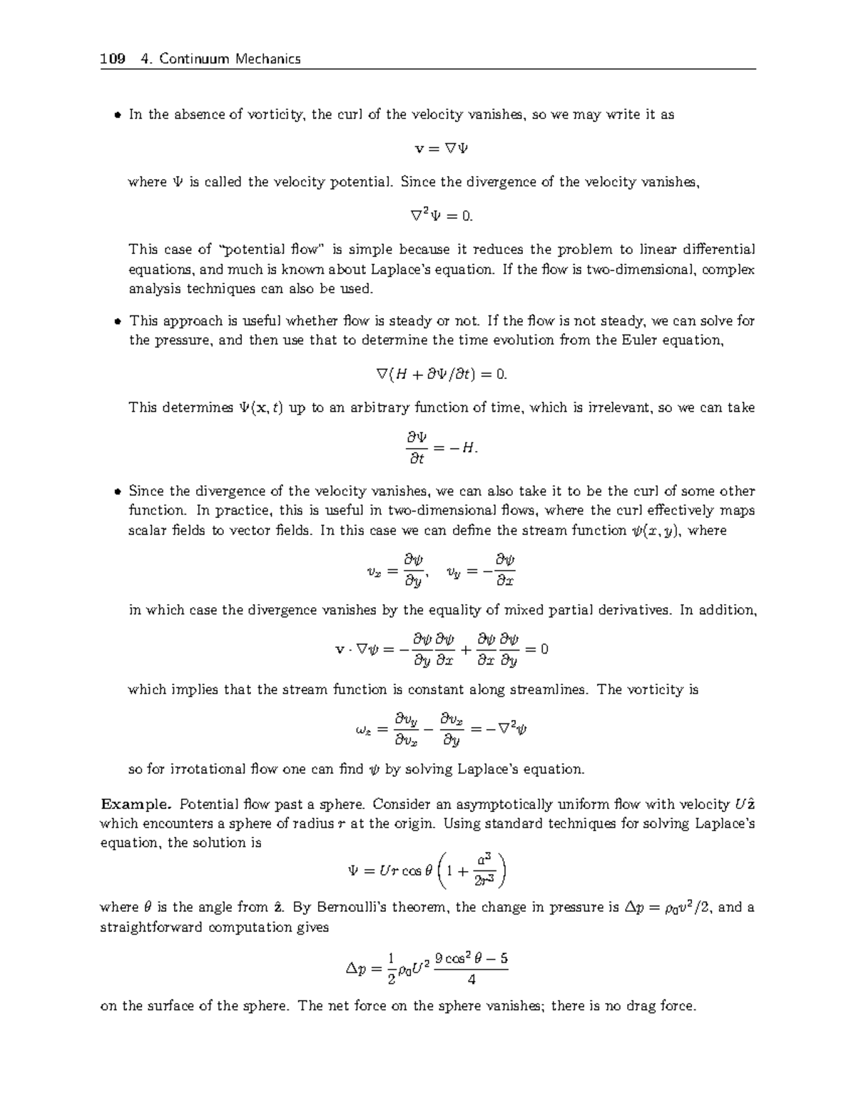 Physics-27 - Physics notes - In the absence of vorticity, the curl of ...