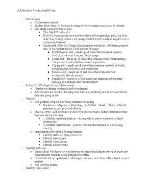 Death and Dying Notes - Thanatology o Study of death and dying ...