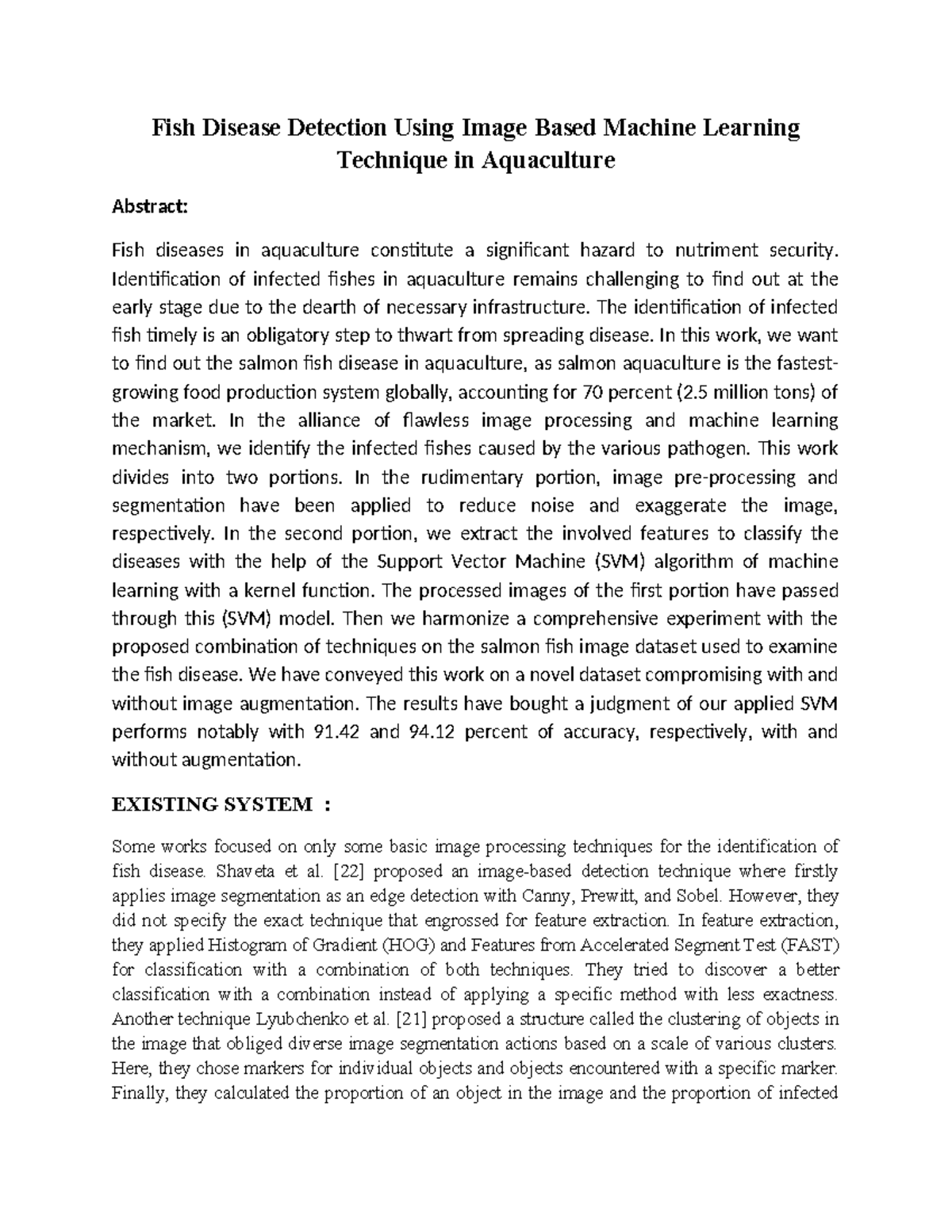 4.Fish Disease Detection Using Image Based Machine Learning Technique ...