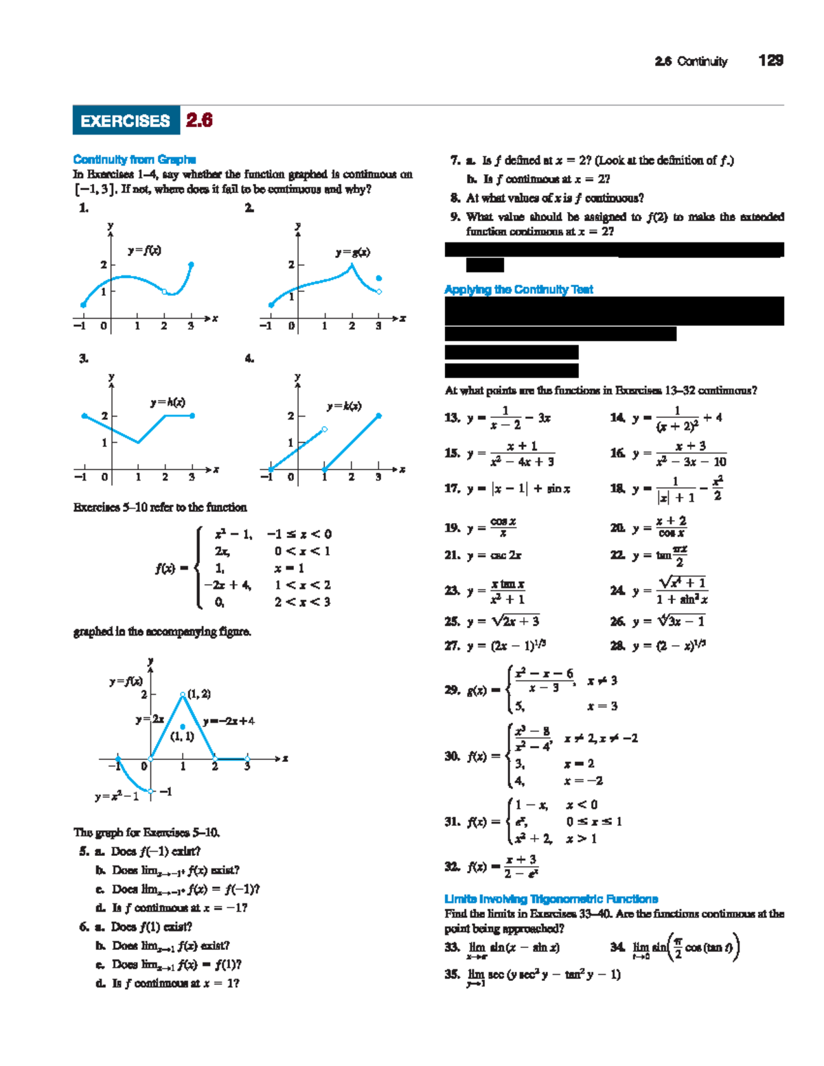 Continuity HW 1 - Summary Engineering Mathematics IA - MATH1042A - Engineer - Studocu