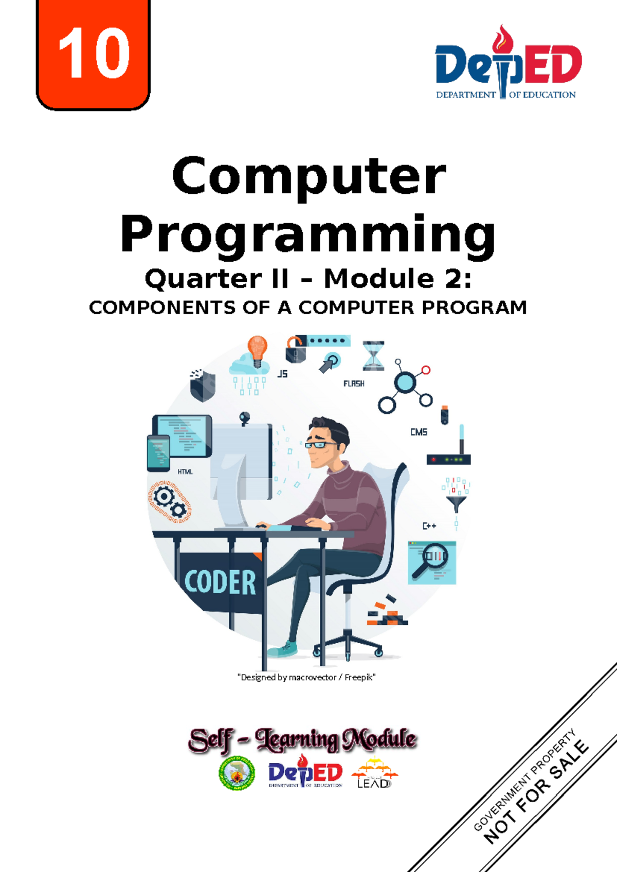 SLM Computer Programming Q2 Module 2 - "Designed by macrovector ...