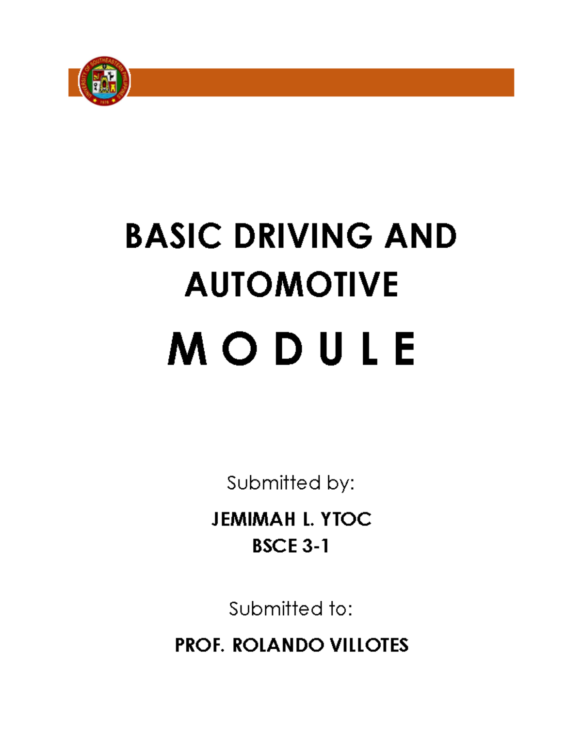 CE IC-1 Module 1 - Lesson 1: DRIVER’S LICENSE CLASSIFICATION AND ...