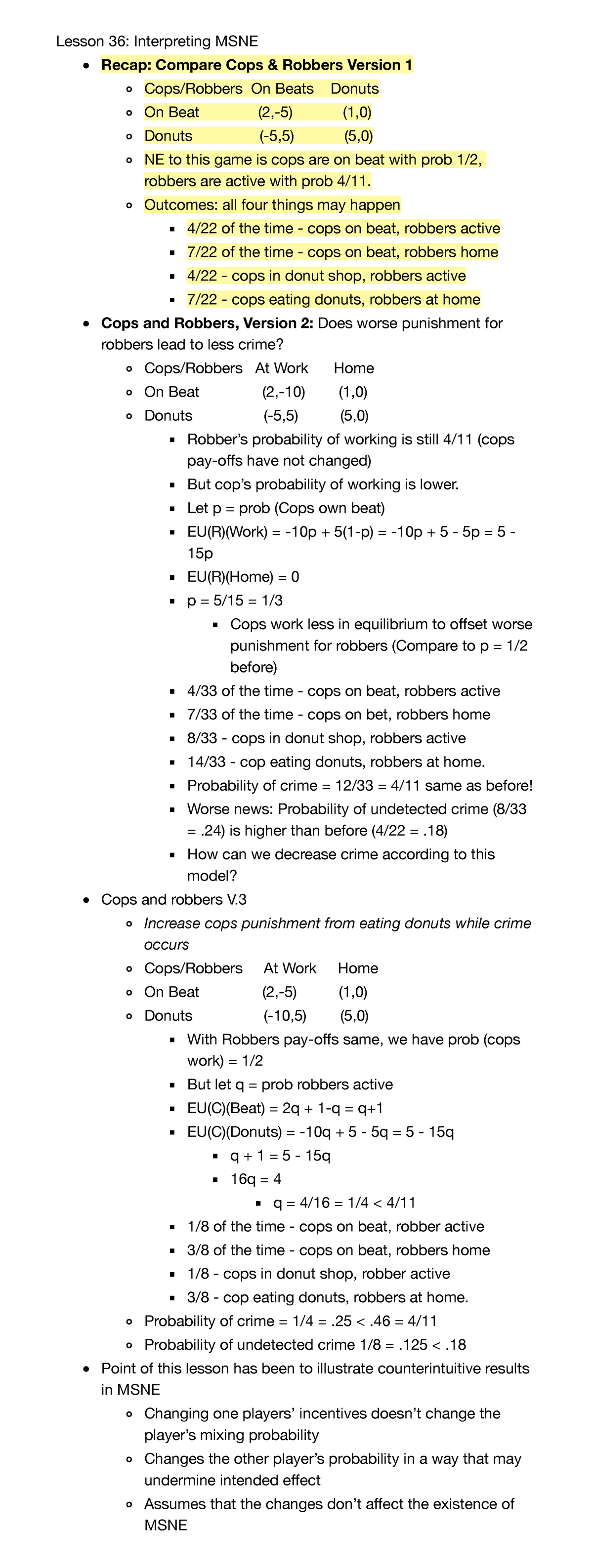 Unit 10- Lesson 36- Interpreting MSNE - Lesson 36: Interpreting MSNE ...