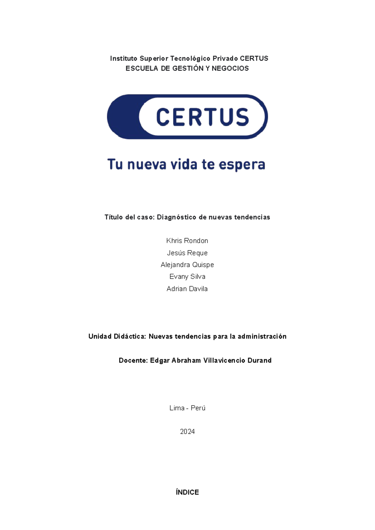 Grupo 2 - tendencias - AA2 - Instituto Superior Tecnológico Privado ...