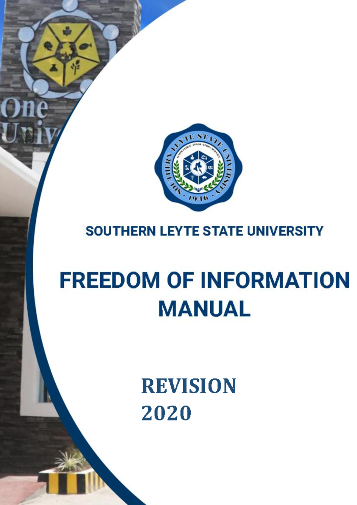 SLSU FOI Manual pdf - Southern Leyte State University - REVISION 2020 H ...