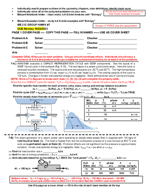 ME 212 Group HW 11 - ME 312 - Studocu