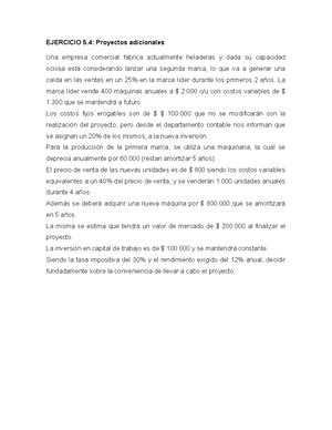 Practico EVAL. Inversiones 2 - TRABAJOTRABAJO PRÁCTICOPRÁCTICO Nº 2 Nº 2 TEMA: METODOS DE ...