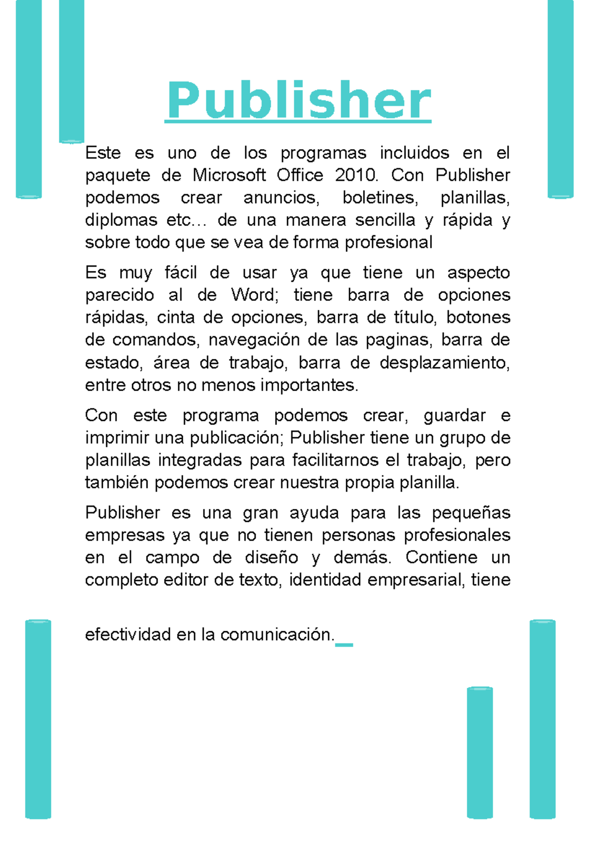 Dianelys Zamora-resumen - Publisher Este es uno de los programas ...