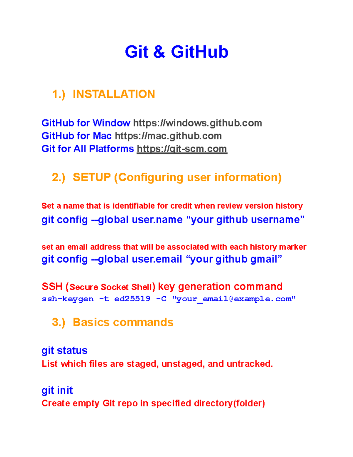 Git And Git Hub Github Notes Git And Github 1 Installation Github For Window Windowsgithub 4045