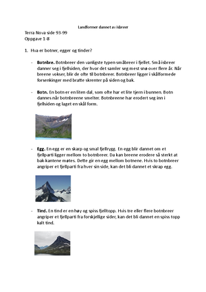 Mekanisk forvitring - Mekanisk forvitring Mekanisk forvitring er en ren ...