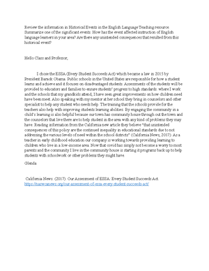 [Solved] Discuss components of Arizonas approved researchbased SEI ...