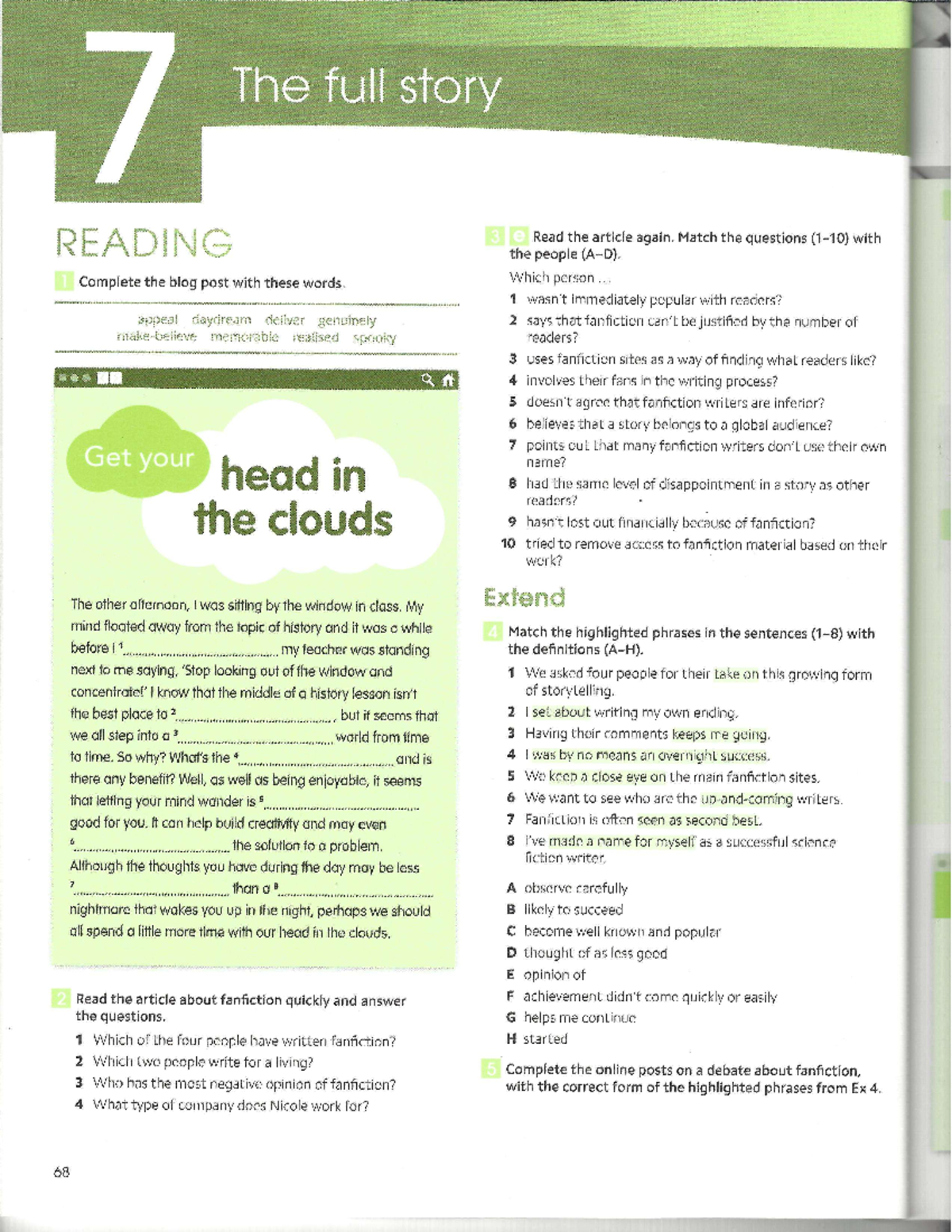 Unit 7 Workbook - .... - ingles - Studocu