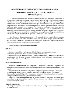Terminologias usadas na Forragicultura - agrostologia e forragicultura ...