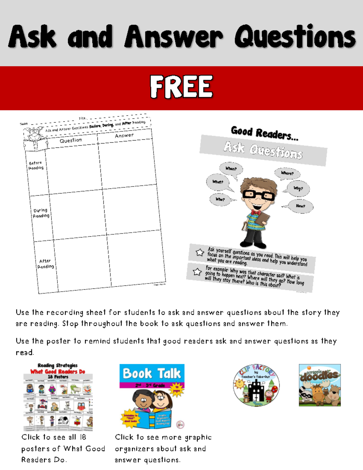 Askand Answer Questions-1 - Ask and Answer Questions Use the recording ...