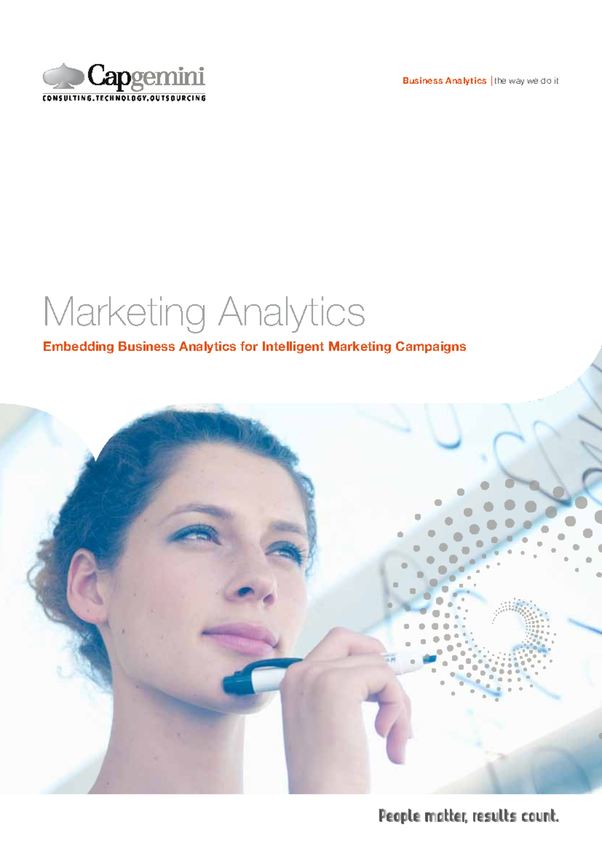 Marketing Analytics - Embedding Business Analytics for Intelligent ...