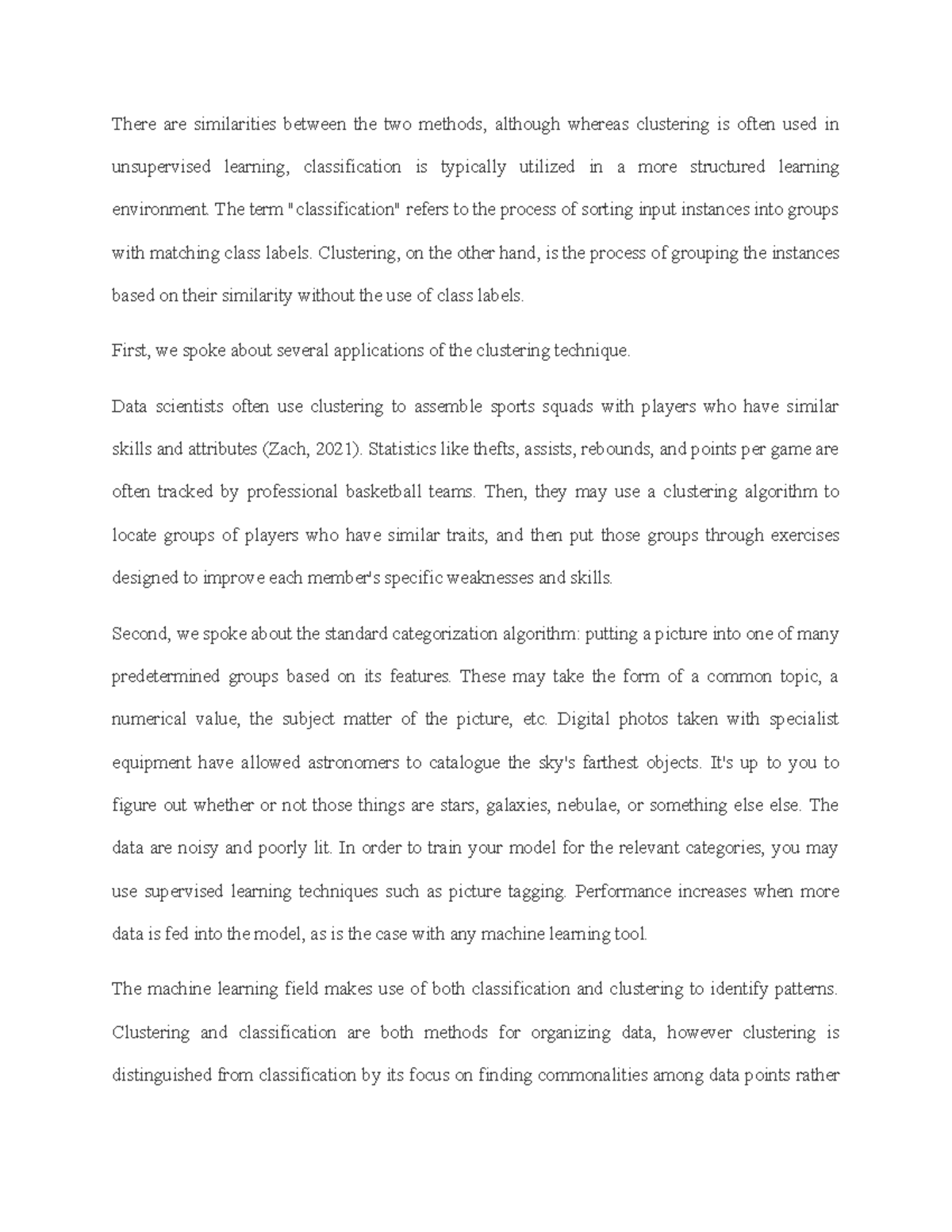 Clustering and Classification in Machine Learning - There are ...